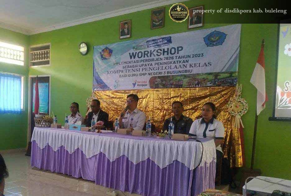 WORKSHOP IMPLEMENTASI MODEL KOMPETENSI GURU | Pemkab Buleleng